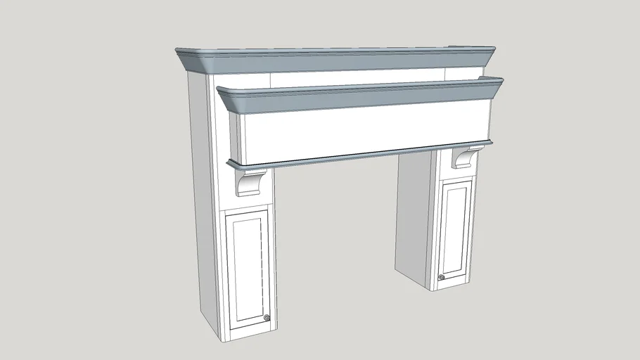 Kitchen Mantel | 3D Warehouse