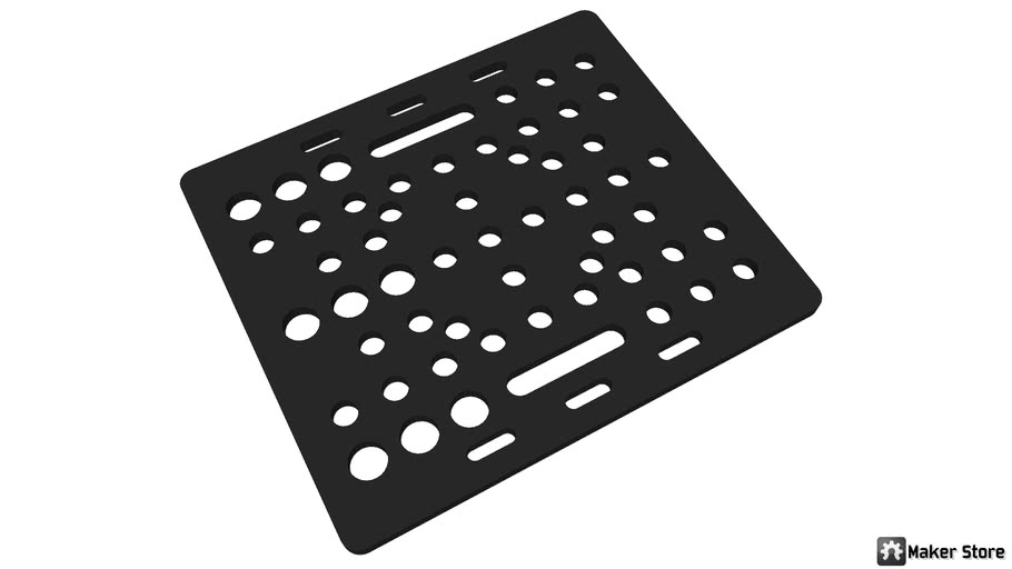 100mm Gantry Plate | 3D Warehouse