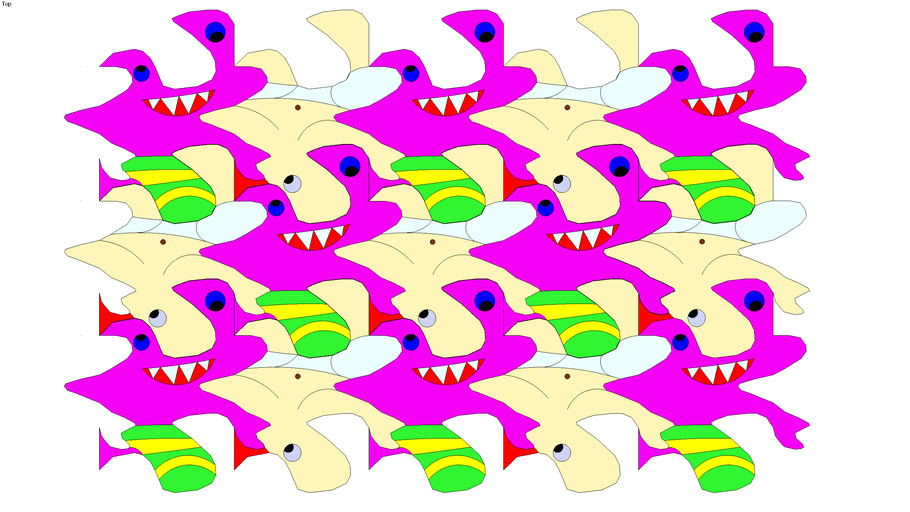 Babies and Monsters Tessellation | 3D Warehouse