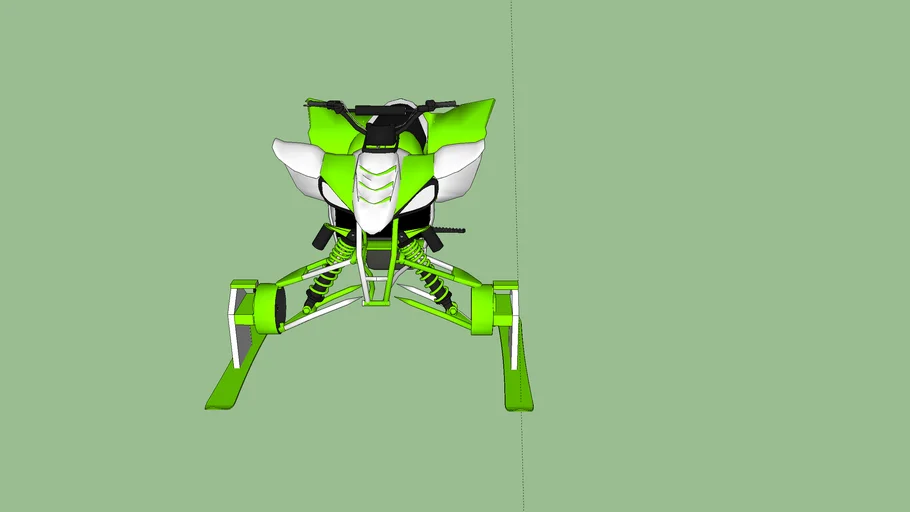 Quad 660 Raptor NEIGE | 3D Warehouse