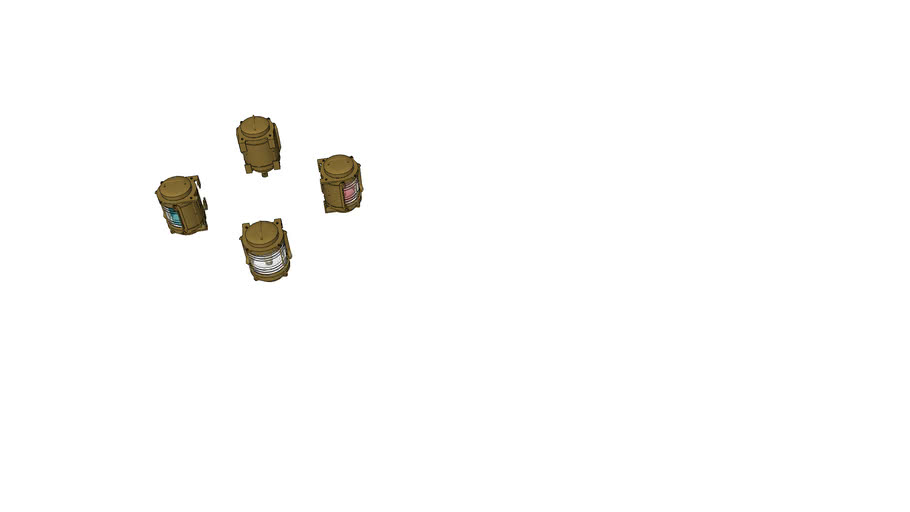 Navigation lights package | 3D Warehouse