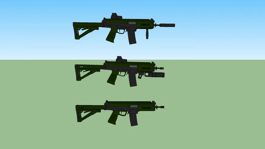 Imbel Izmash IA2 6.5x39mm (Short) | 3D Warehouse