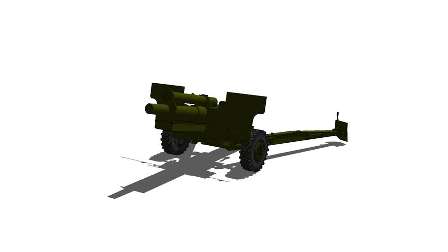 105mm Howitzer M7 | 3D Warehouse