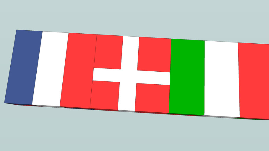 Flag Chain 3 | 3D Warehouse