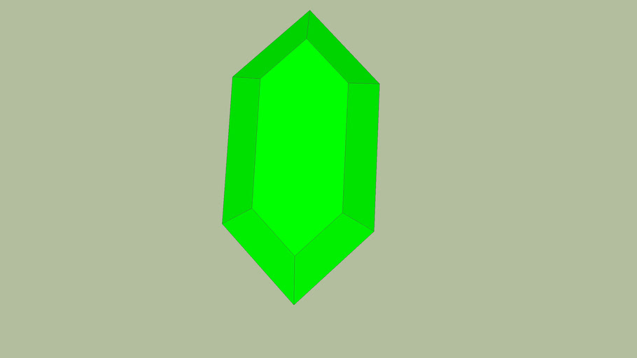 green rupee | 3D Warehouse