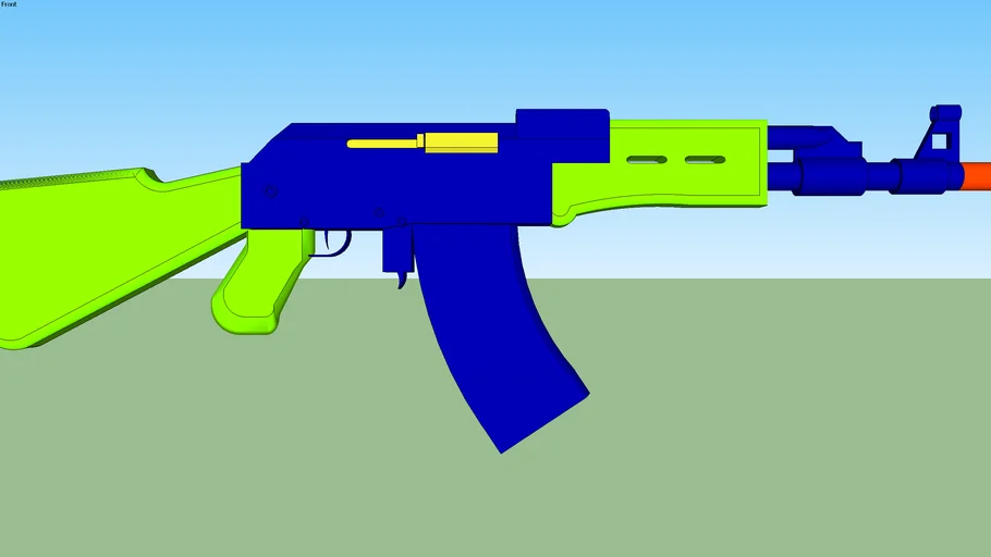 Toy guns: AK47 | 3D Warehouse