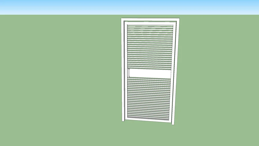 Porta Social vasada | 3D Warehouse