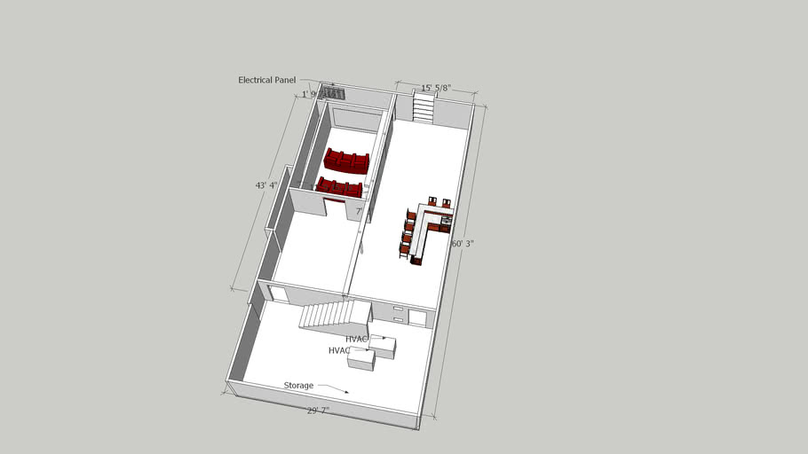 Finished Basement | 3D Warehouse