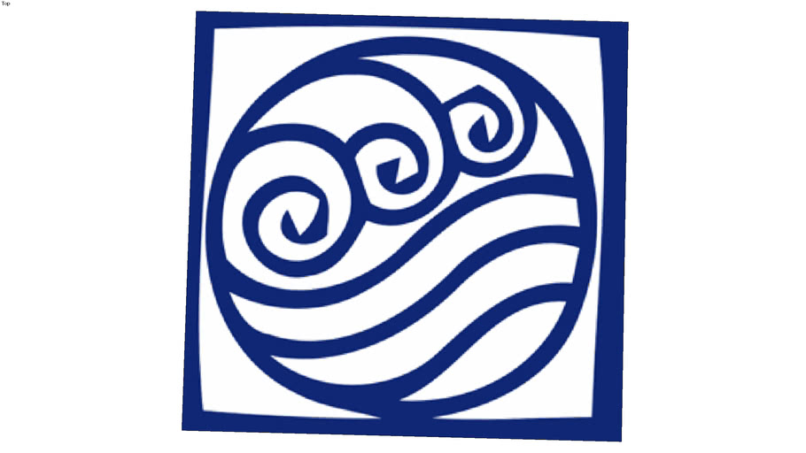 Avatar : WATERBENDING SYMBOL | 3D Warehouse
