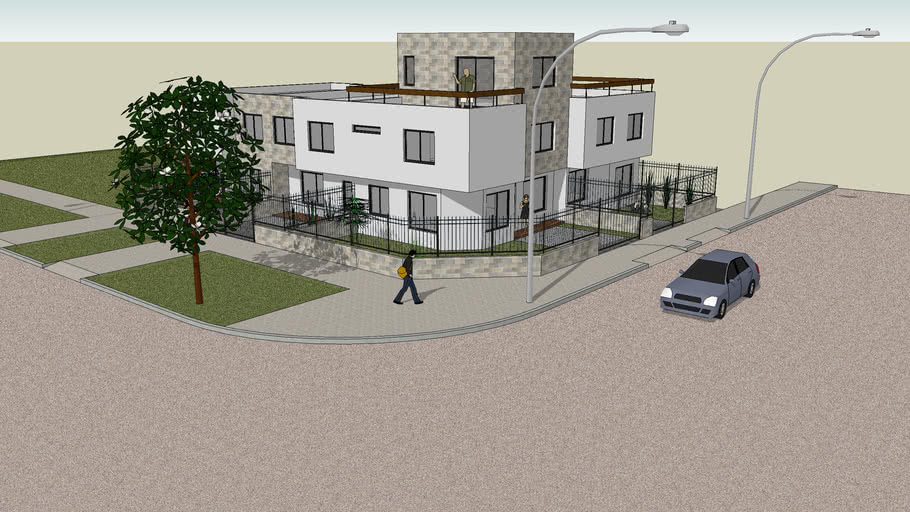 VIVIENDAS EN ESQUINA | 3D Warehouse