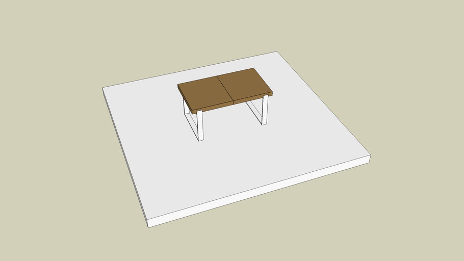 Table FRAME 160x90 | 3D Warehouse