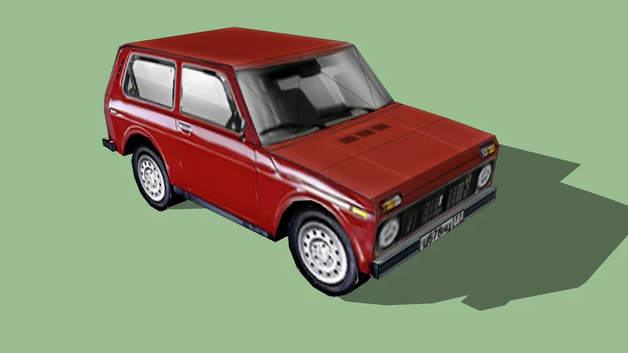 Russian Car NIVA | 3D Warehouse