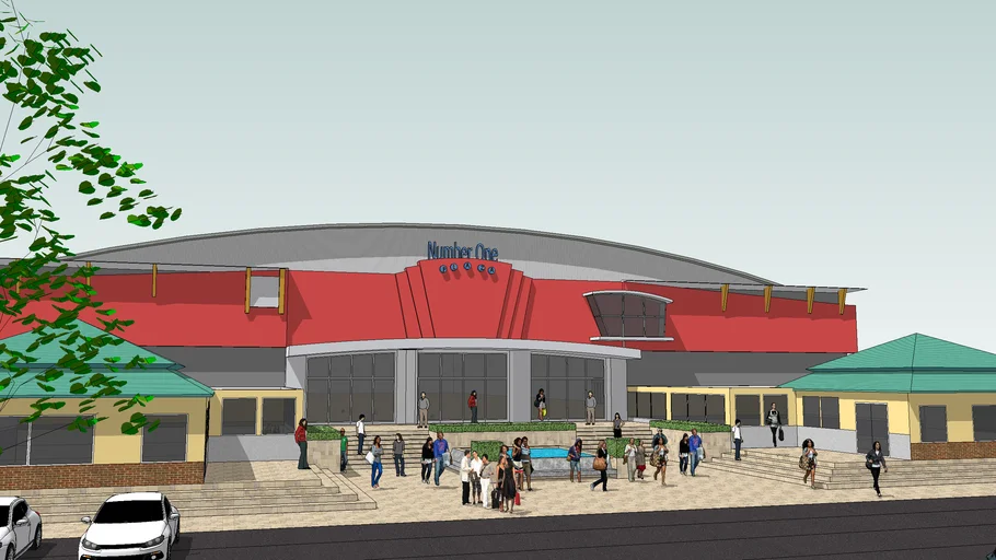 Shopping Center Rehab | 3D Warehouse