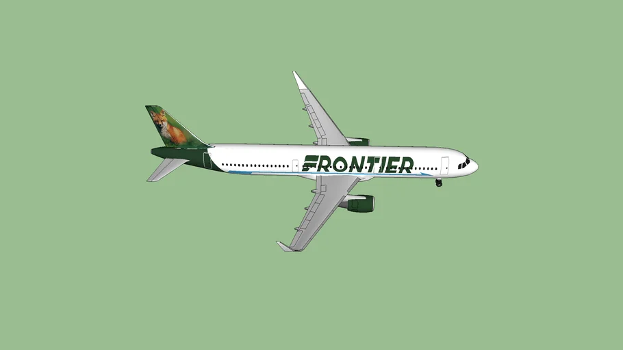 Frontier A321 Fox | 3D Warehouse