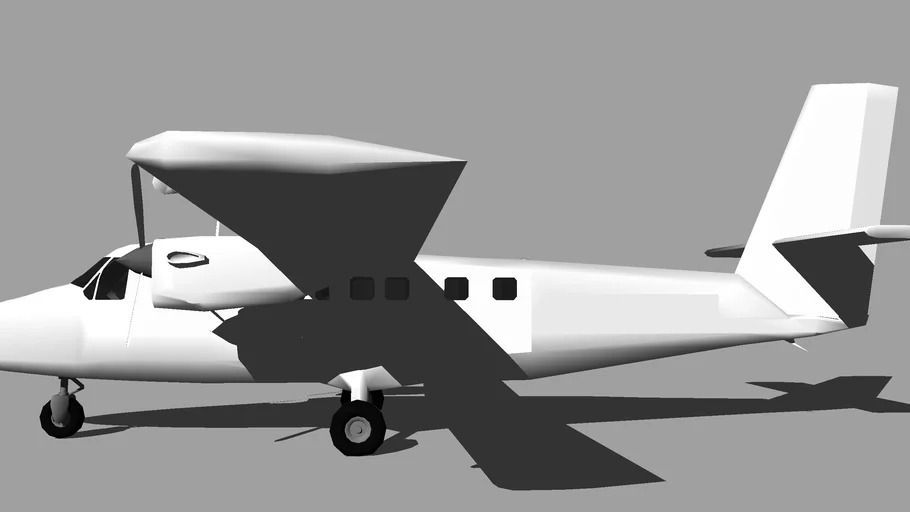 Template - de Havilland Canada DHC-6-300 Twin Otter | 3D Warehouse