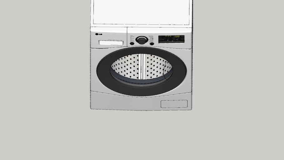 Lava e seca LG | 3D Warehouse