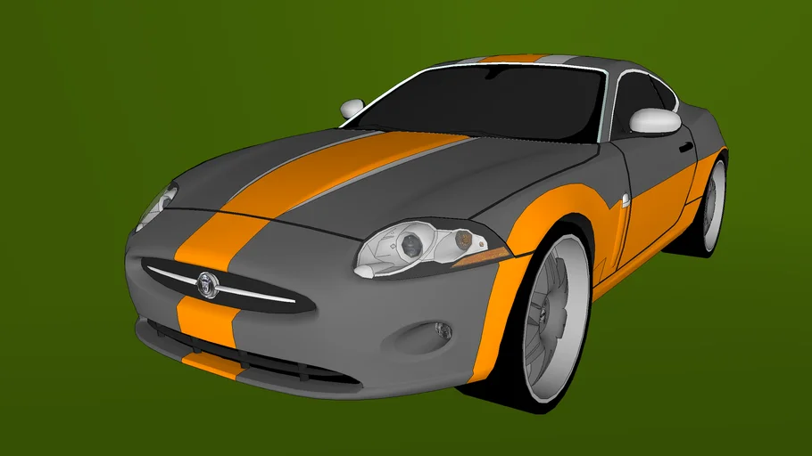 Modified Jaguar XK C-KID Edition | 3D Warehouse