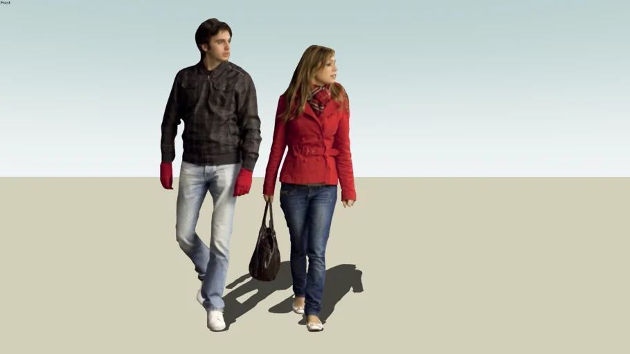 people in the street | 3D Warehouse