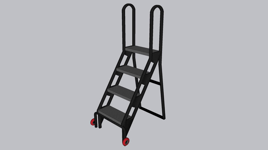 Step Ladder for 4' stage | 3D Warehouse
