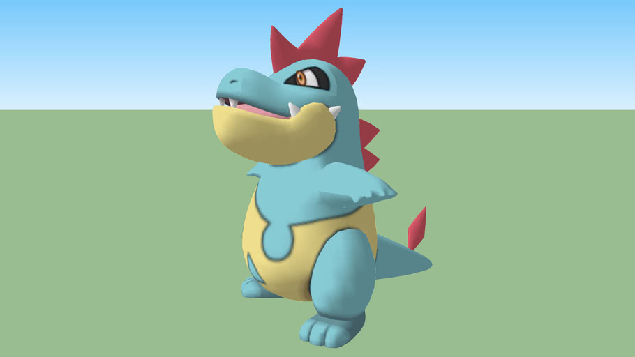Croconaw (Pokémon X and Y) | 3D Warehouse