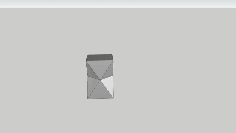 DIAMANT mirror side table W 33cm | 3D Warehouse