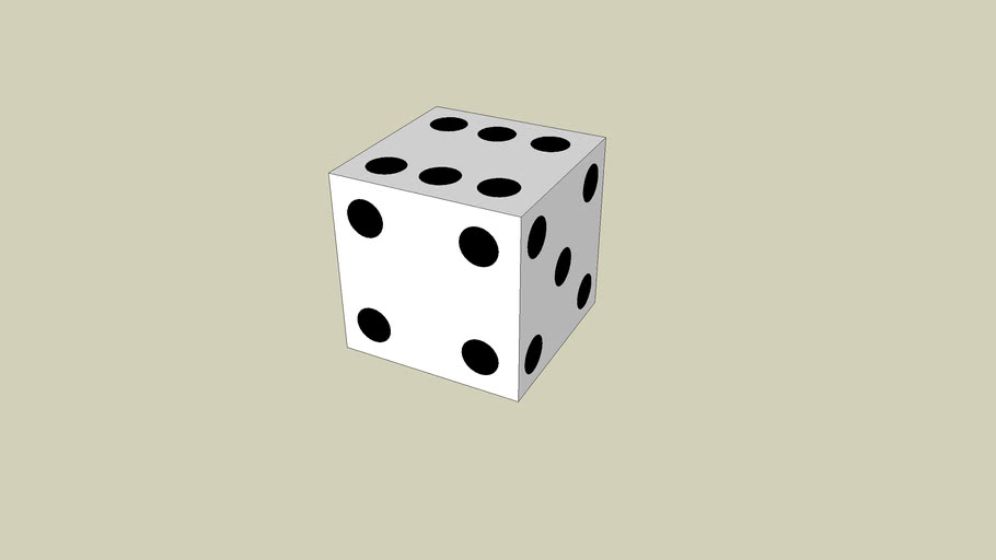 Giant Die | 3D Warehouse
