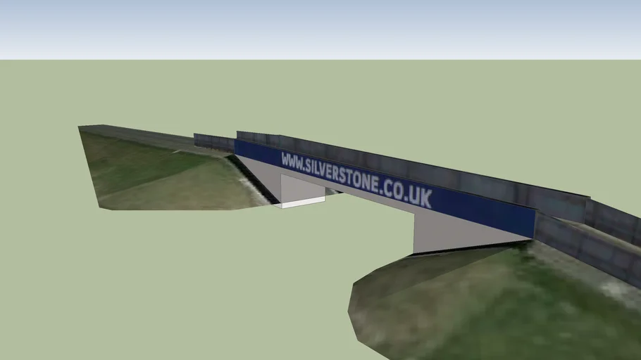 Silverstone - Wellington Straight Bridge | 3D Warehouse