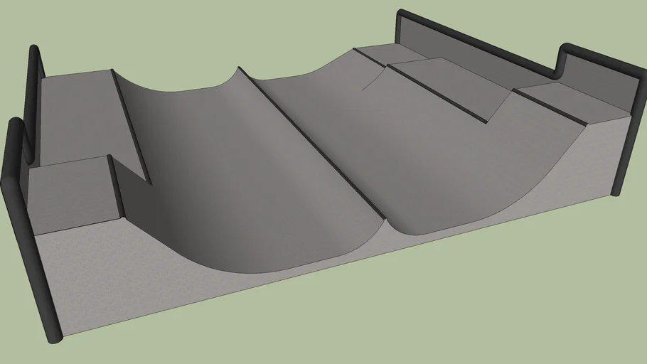 New Barcelona Mini Ramp (NEEDS EDITING) | 3D Warehouse