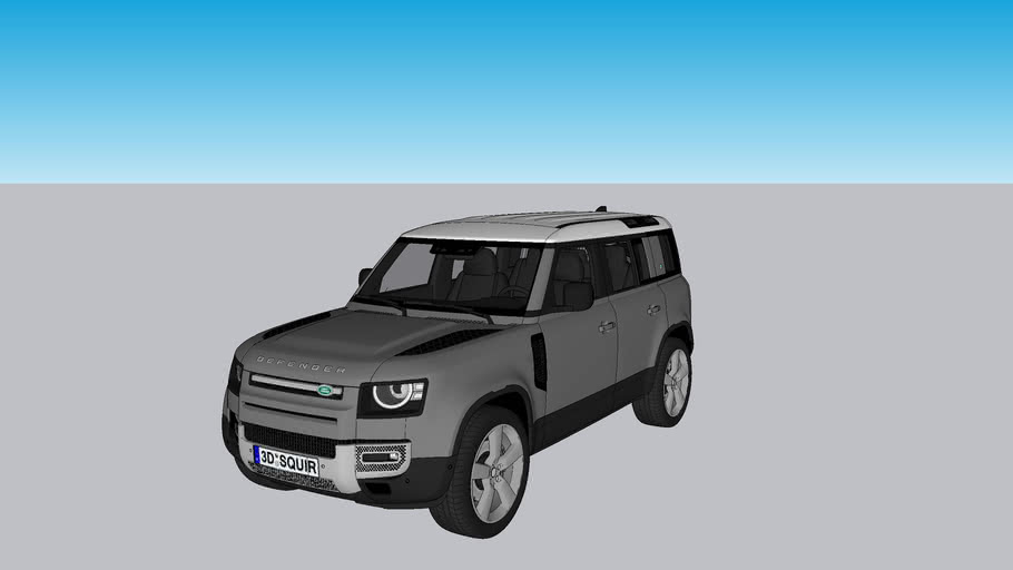 Land Rover Defender 110 (Road) | 3D Warehouse