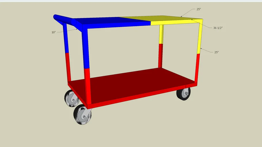scrap cart | 3D Warehouse