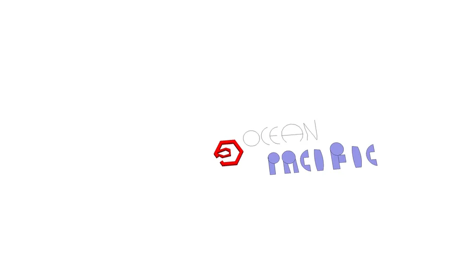 ocean pacific logo | 3D Warehouse