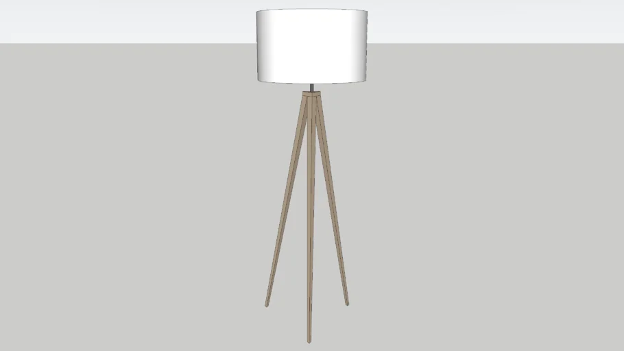floor lamp tripé | 3D Warehouse