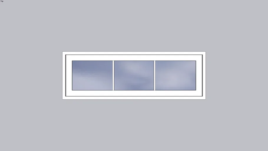 48'x16' Fixed Transom | 3D Warehouse