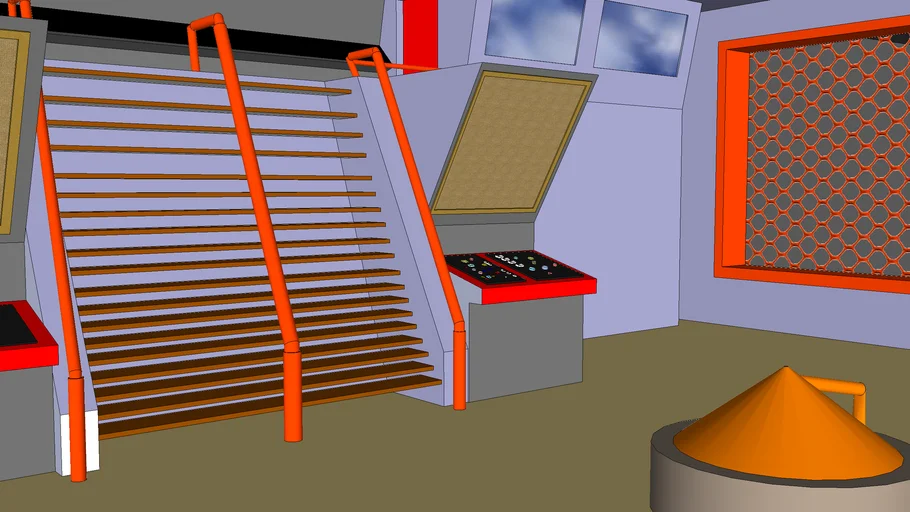 Star Trek Engine Room Layout