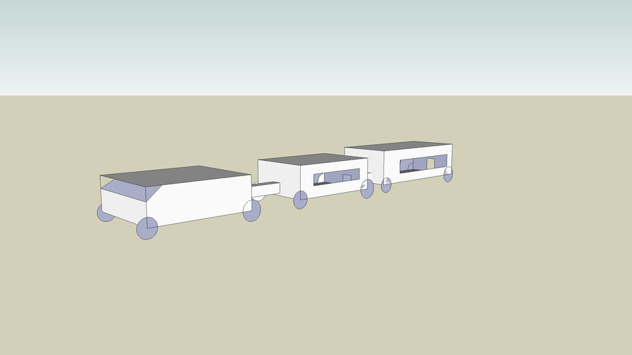 Simple Train | 3D Warehouse