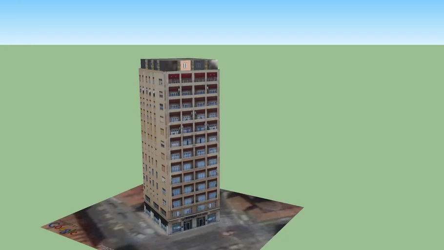 Riječki neboder, Rijeka | 3D Warehouse