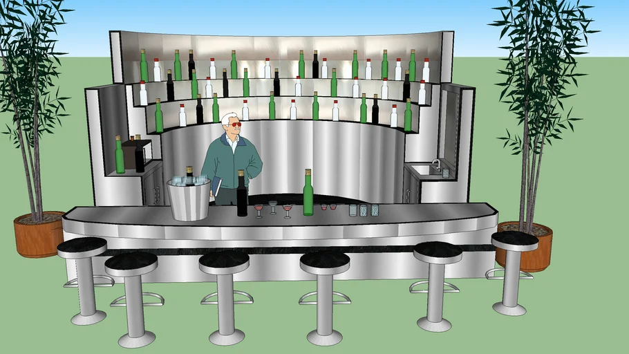 Modern Bar | 3D Warehouse