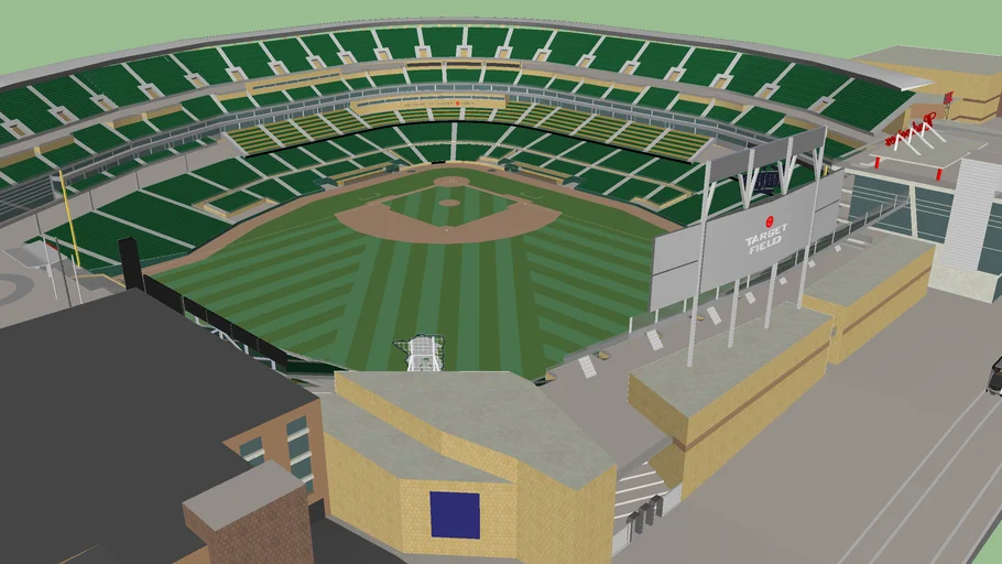 Target Field Model | 3D Warehouse