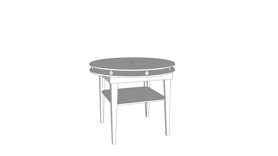 DIY 4' Rotating Workshop Table | 3D Warehouse