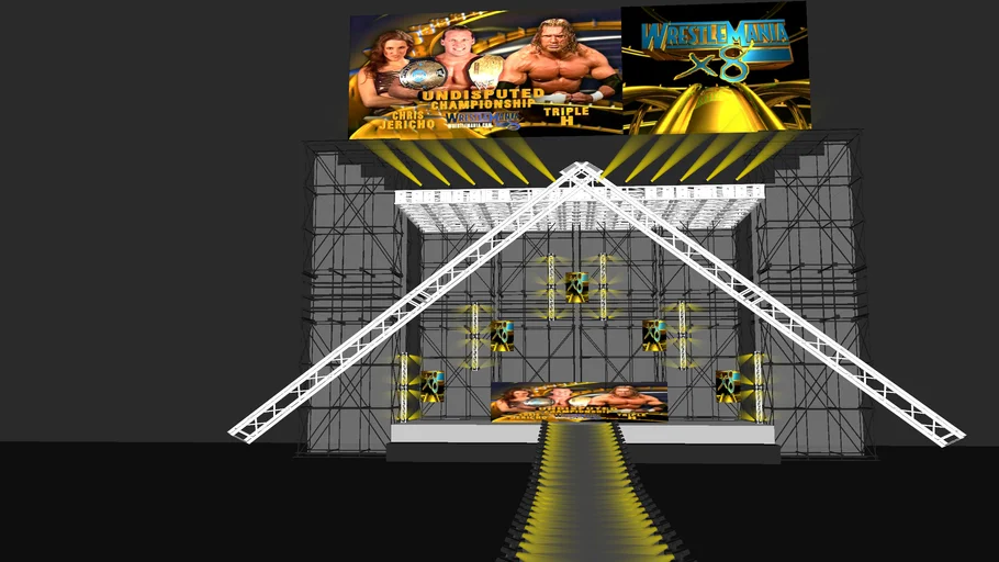 WWF WrestleMania X8 | 3D Warehouse