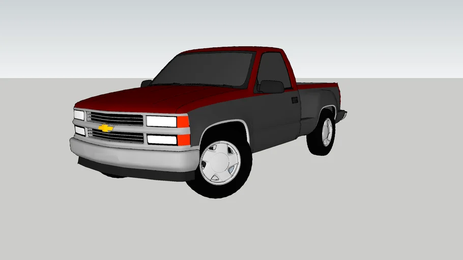 1996 Chevrolet Silverado Stepside 2WD | 3D Warehouse