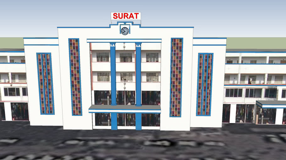Surat Railway Station | 3D Warehouse