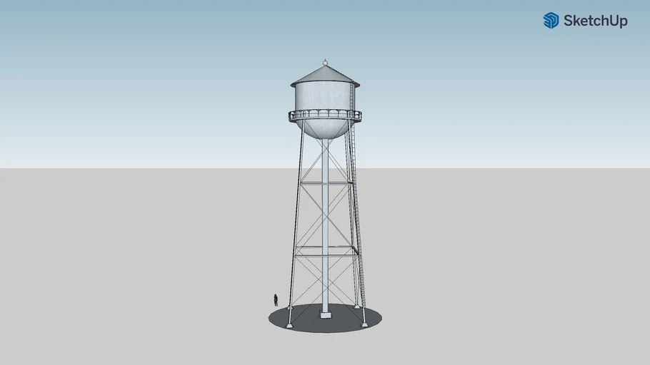 Anderson Weavers Mill Water Tower | 3D Warehouse