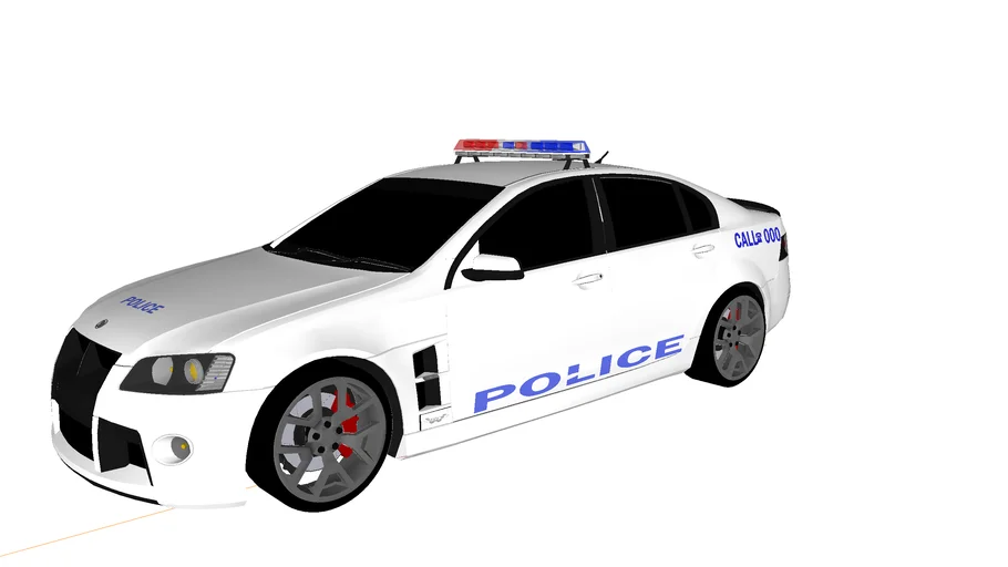 2010 Holden Commodore or HSV, New South Wales Police Car | 3D Warehouse