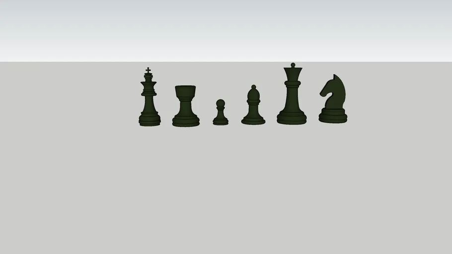 chess coins | 3D Warehouse