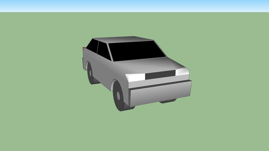My First REAL Sketchup Car | 3D Warehouse