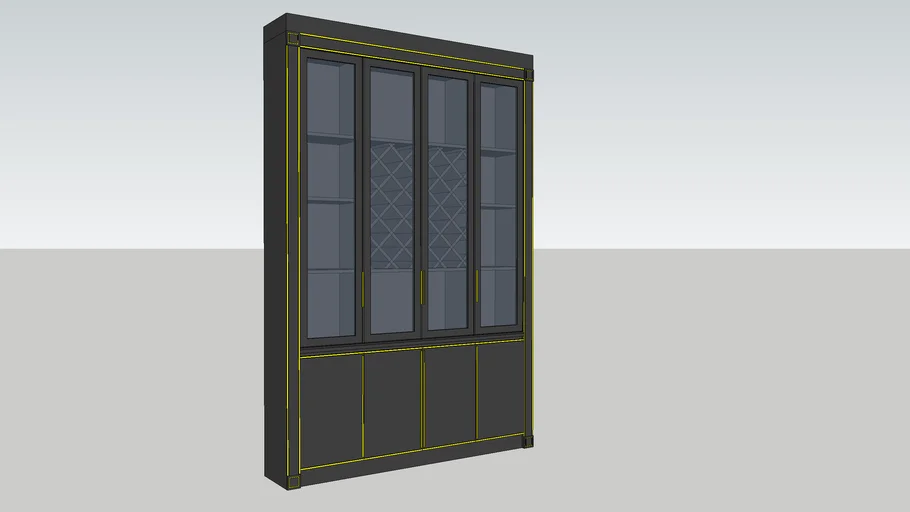liquor cabinet | 3D Warehouse