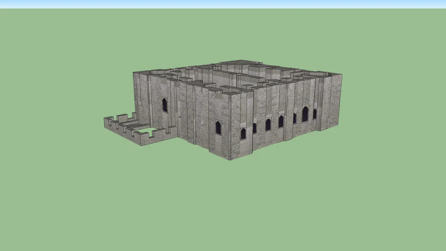 Rochester Castle Keep State Apartments | 3D Warehouse
