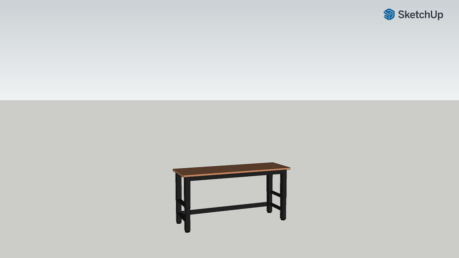 Husky 6ft Workbench | 3D Warehouse
