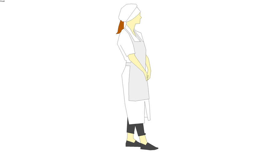 2D Waitress | 3D Warehouse